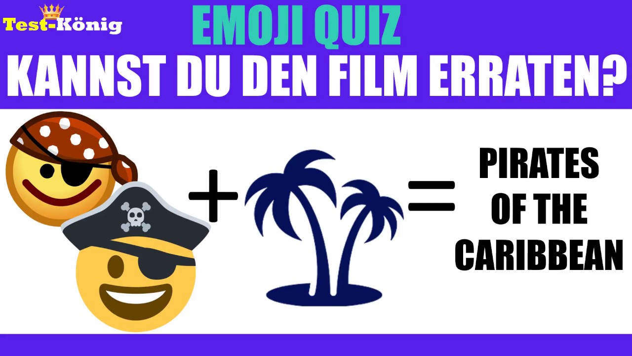 EMOJI QUIZ: KANNST DU DEN FILM ERRATEN? - YouTube