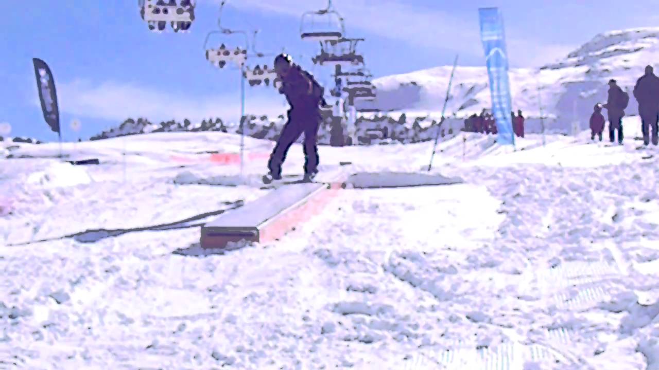 Back board-slide ledge - YouTube