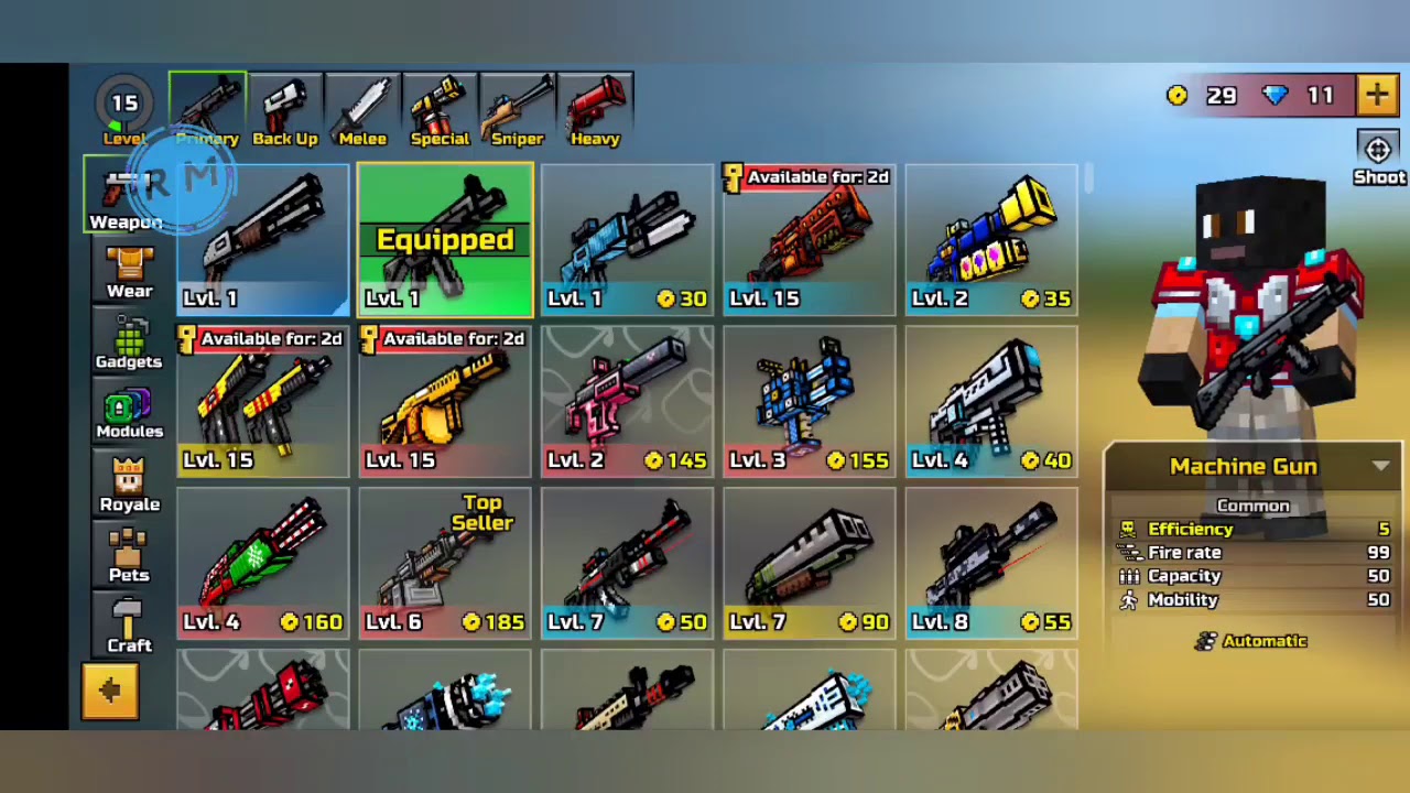 PG3D 1.7.5.1 MOD MENU credits to slicecast - YouTube