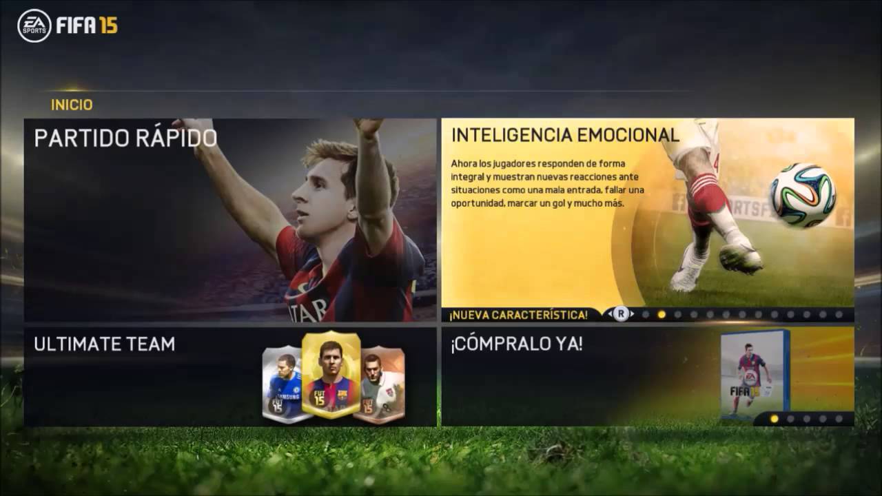 Los Menus-Demo de Fifa 15 - YouTube