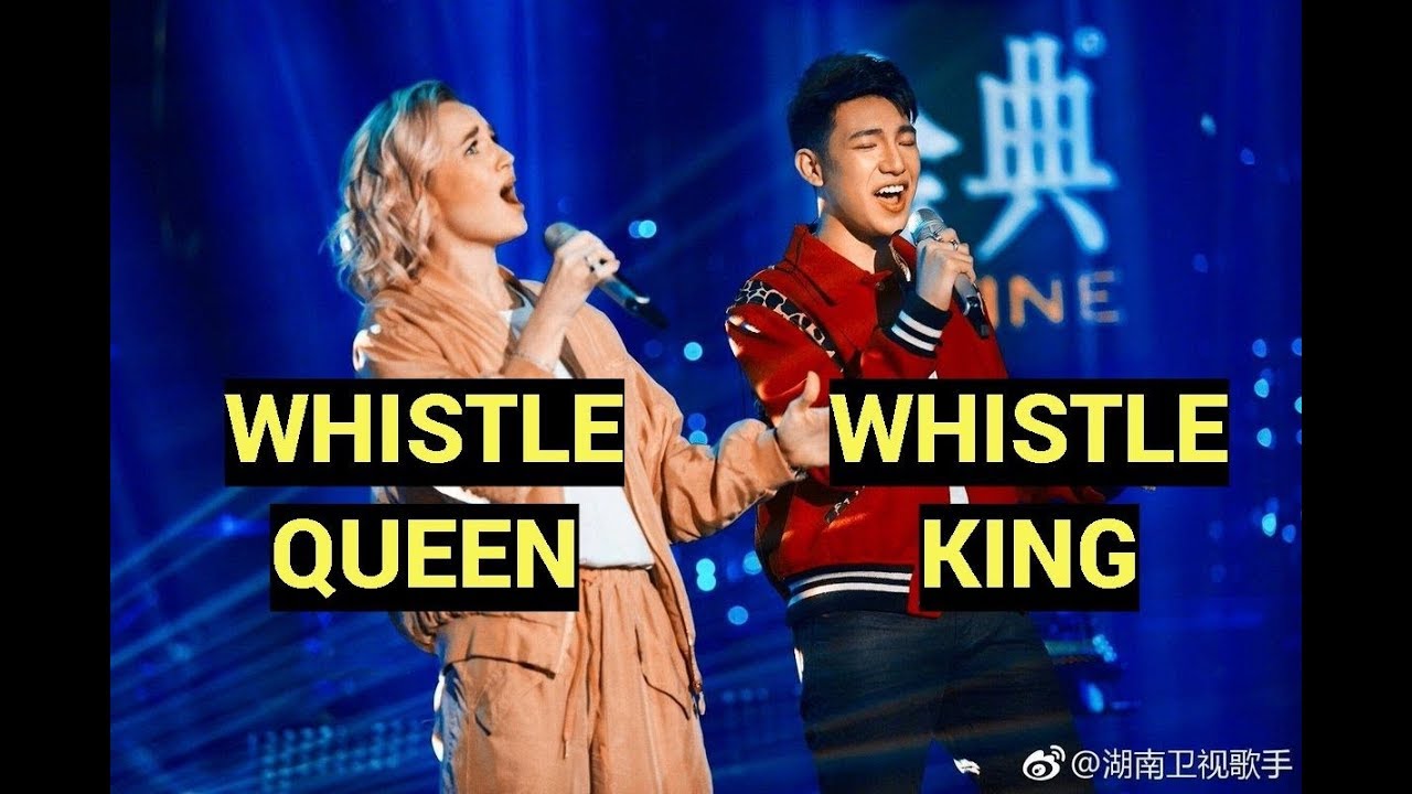 Darren Espanto whistles in Singer 2019 China - YouTube