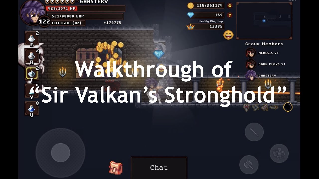 GoBattle.io - Walkthrough of "Sir Valkan's Stronghold" - YouTube