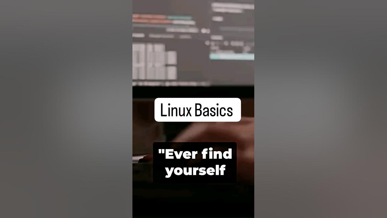 Linux Basics Command Commands Of Linux Linux Linuxcommand Youtube