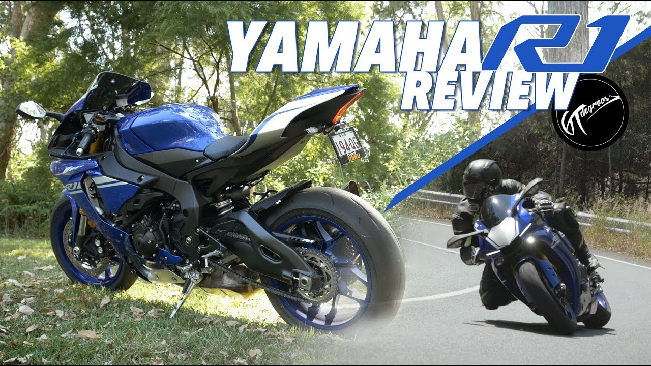 Yamaha R1 test ride review - YouTube