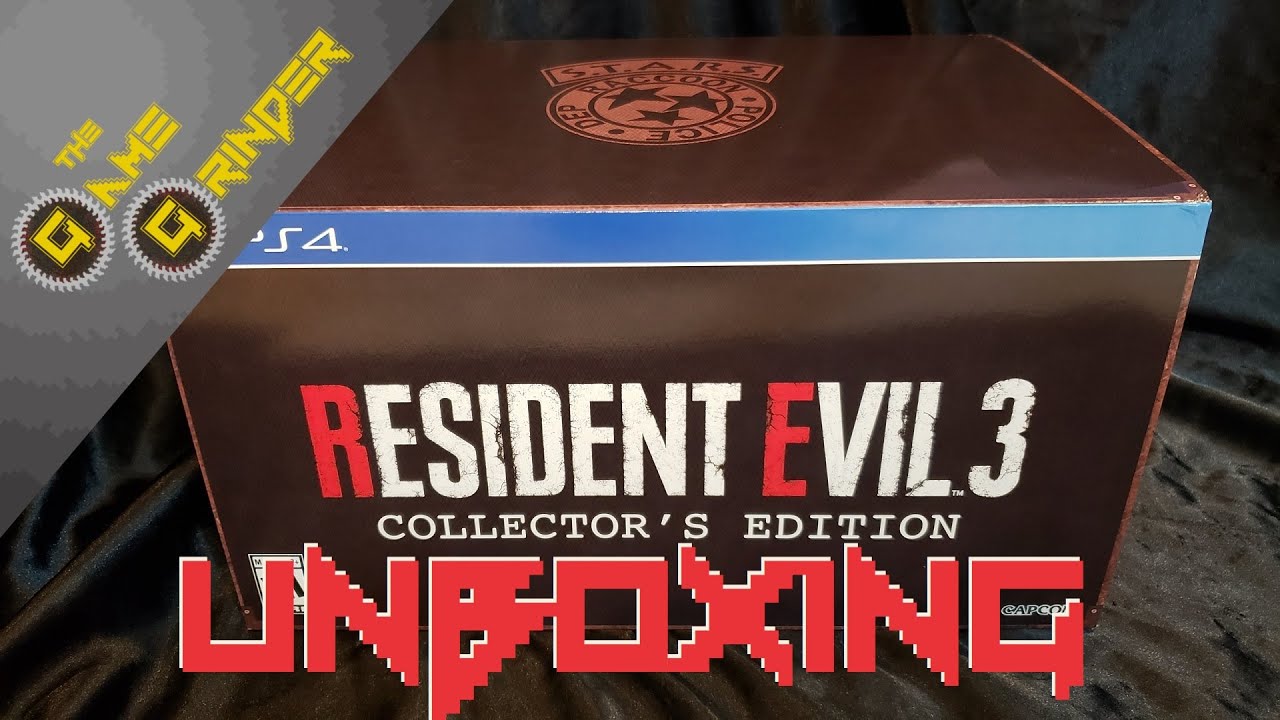 Resident Evil 3 (remake) Collector's Edition Unboxing | The Game ...