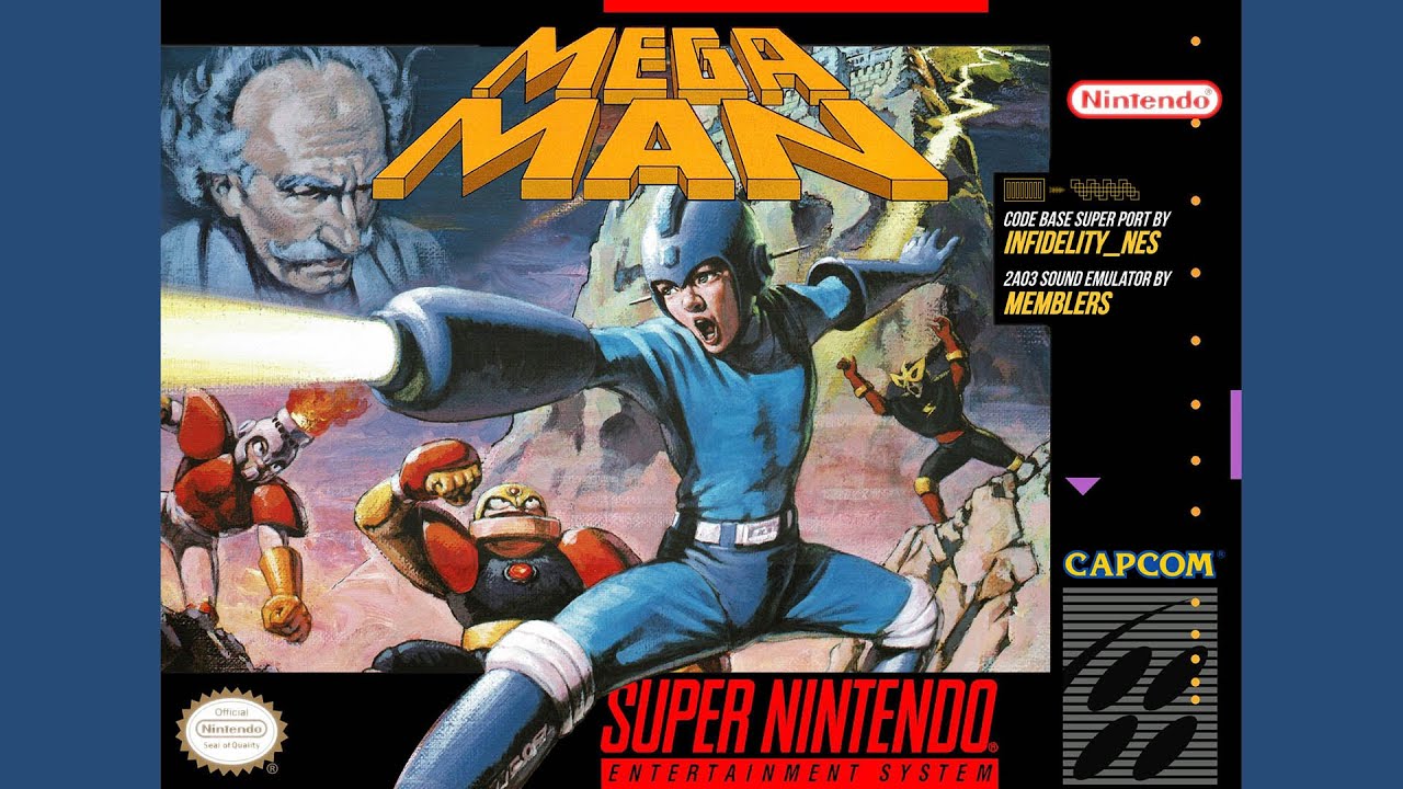Mega Man NES to SNES Pt1 (w/ MSU-1 Audio) - YouTube