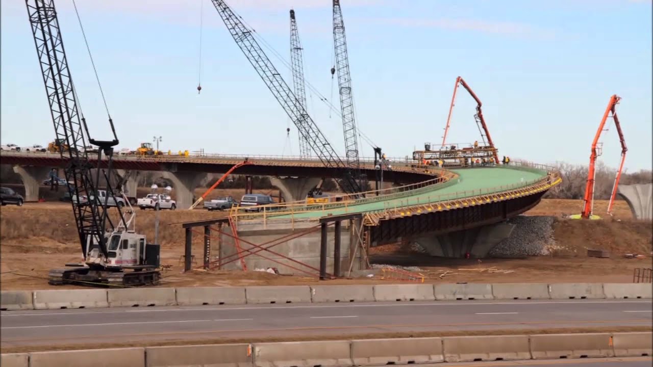13th street bridge pour. - YouTube