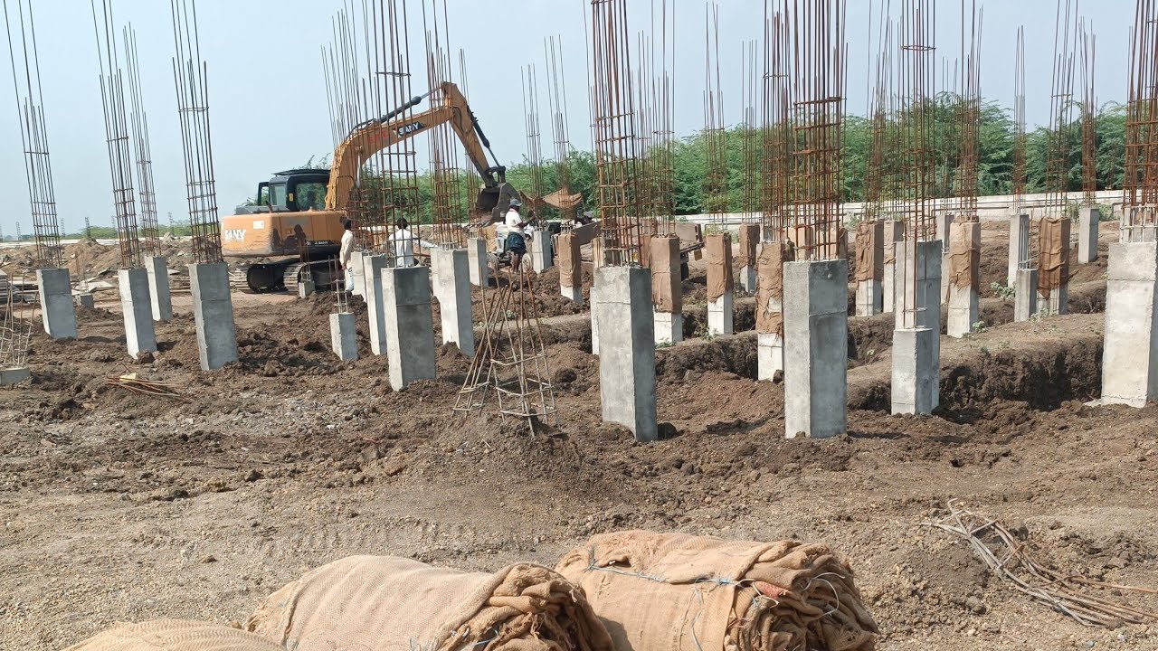 civil engineering - Basement filling - YouTube