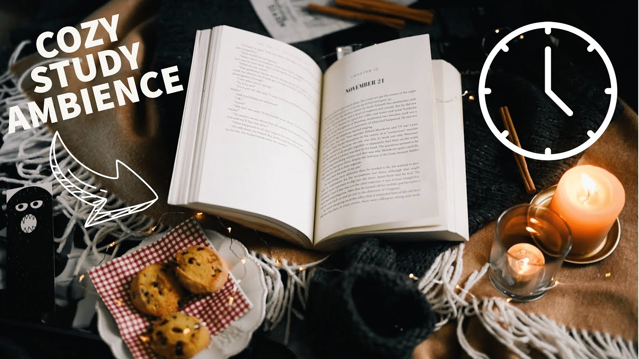 90/15 Pomodoro Technique Study Blocks | Crackling Fireplace Sounds ...