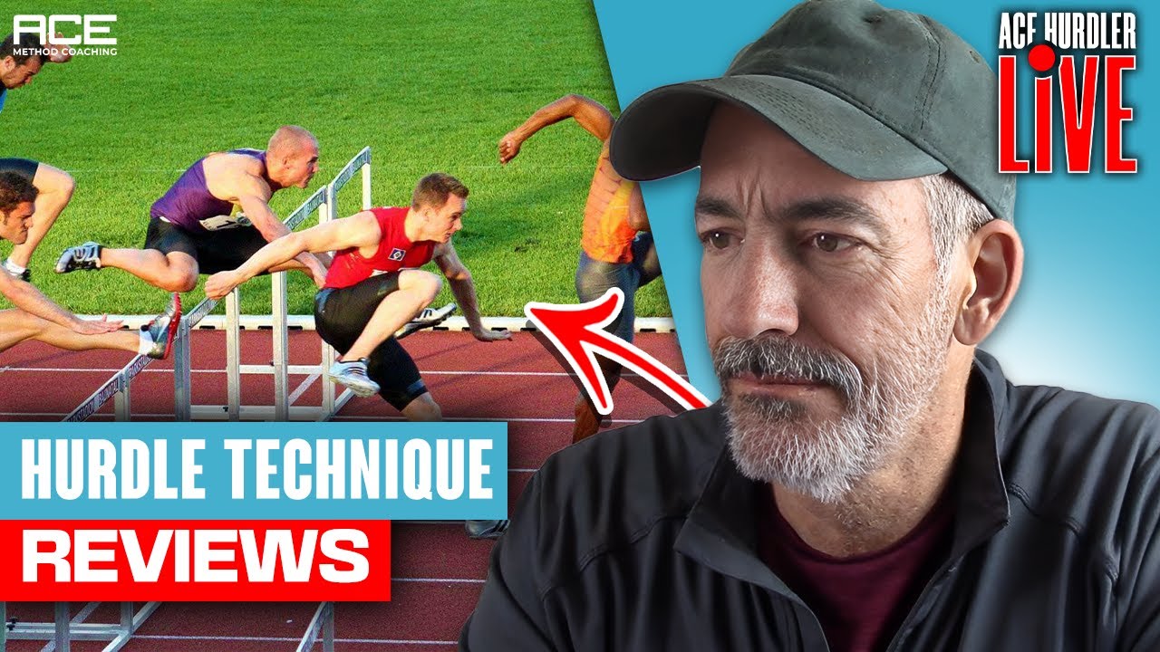 Hurdling Technique Analysis #42 How to Move Your Lead Leg and Trail Leg ...