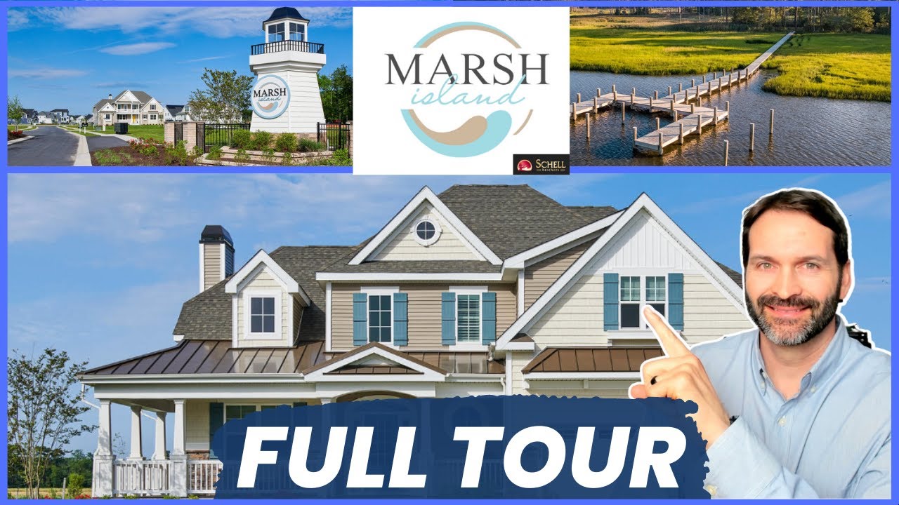 Marsh Island | Schell Brothers New Home Community & Model Tour | Lewes ...