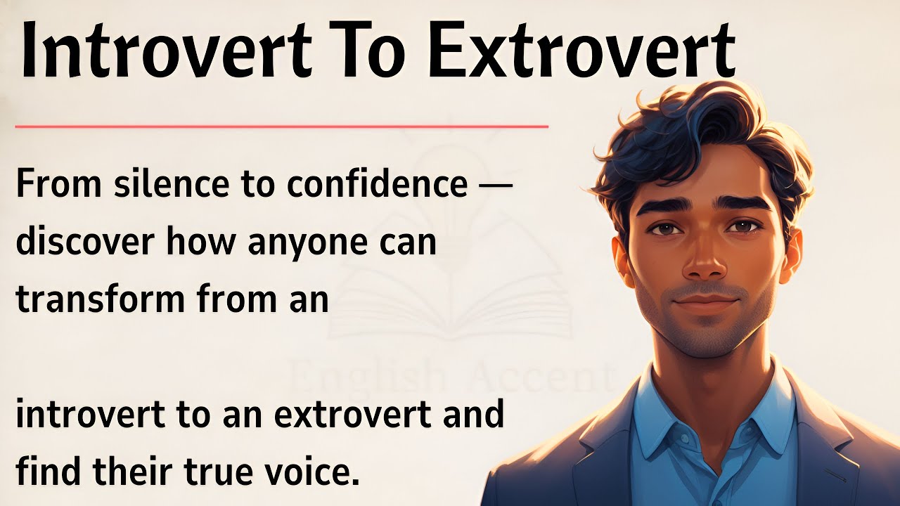 Introvert To Extrovert || Learn English Through Story Level 2 ...