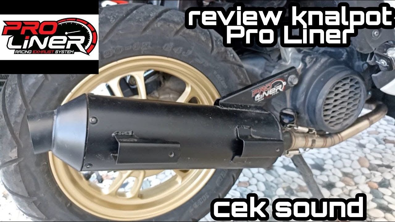 Review knalpot Pro Liner di scoopy #motovlog35 - YouTube