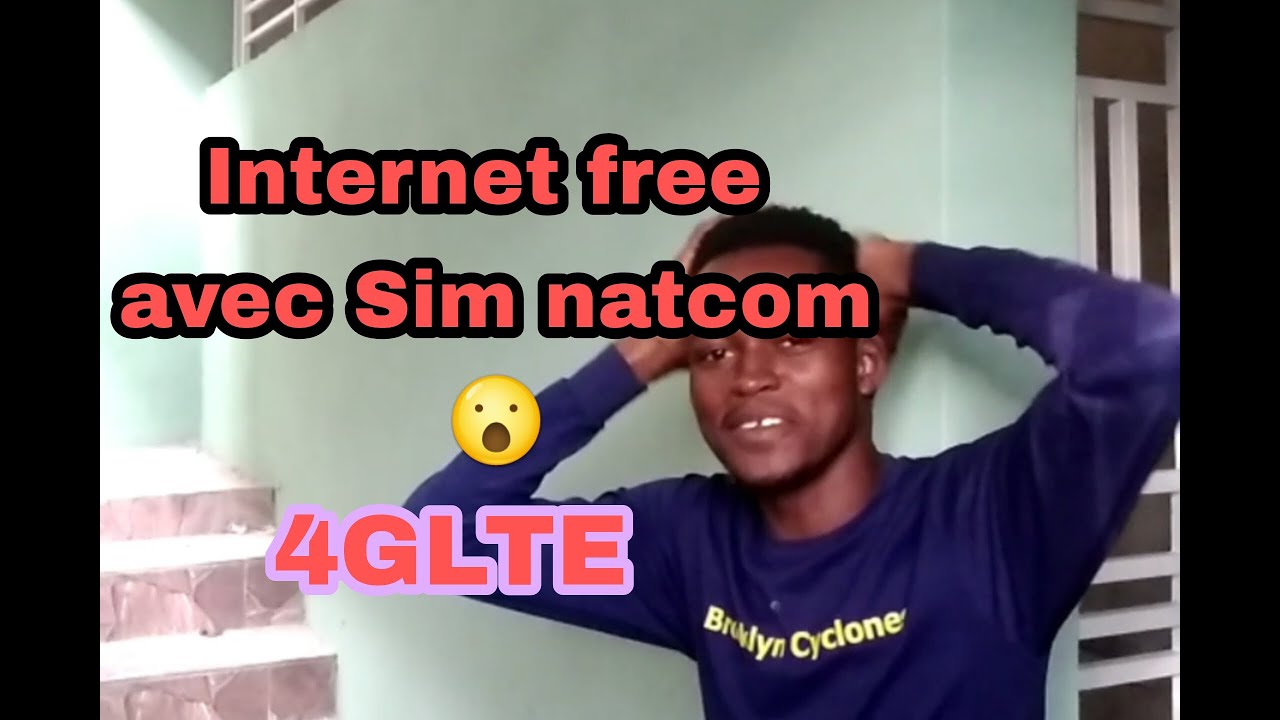Entènèt gratis sou Sim natcom ou free 3 mois #gratis #free #internet ...