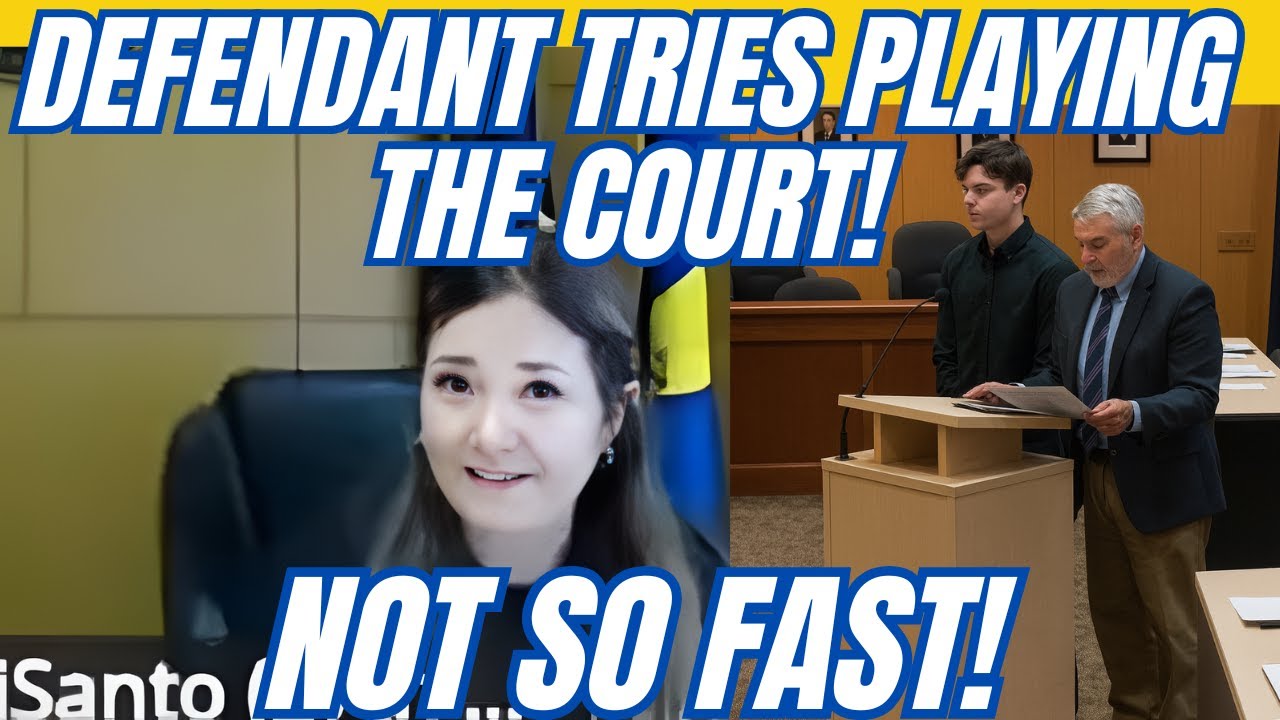 Judge Disanto Calls Out Defendants EXCUSES Of Trying To Play The COURT ...