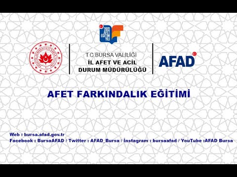 Afet Farkındalık Eğitimi