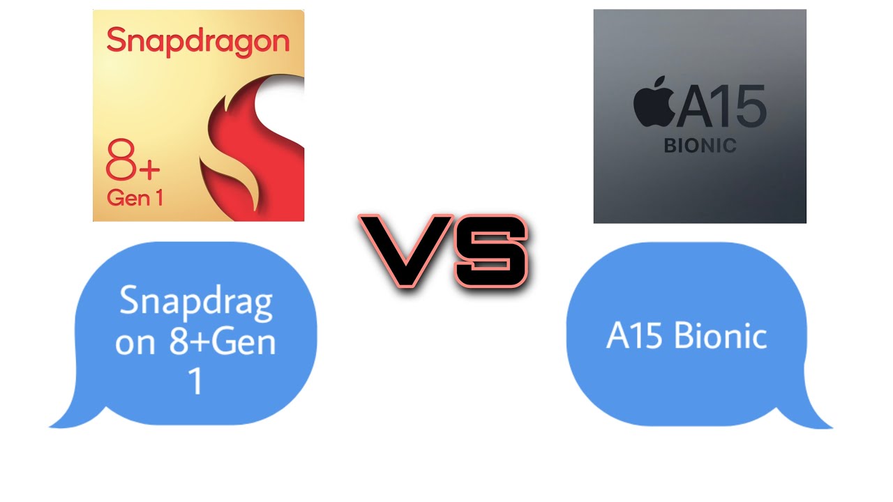 Snapdragon 8+ Gen 1 VS Bionic A15 Processor|| Who is winner?? 8+ Gen 1 ...