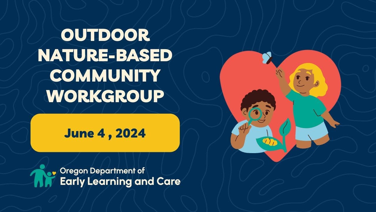 Outdoor Nature-Based Community Workgroup Meeting - YouTube