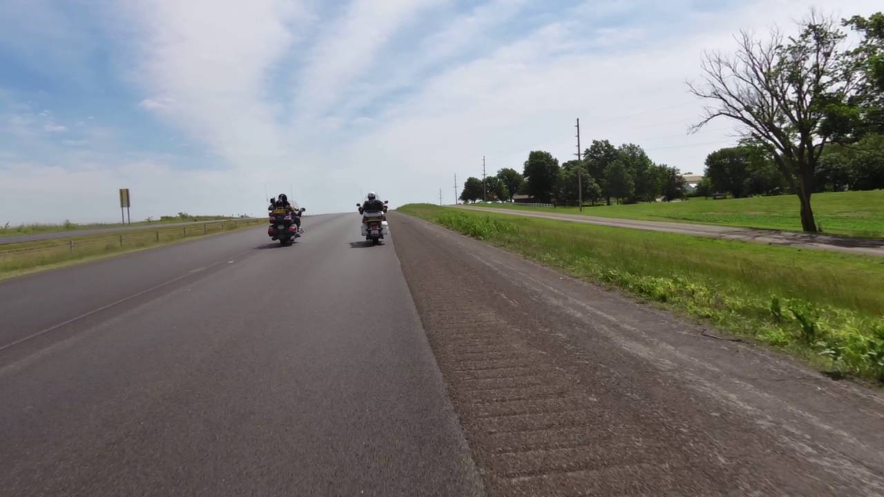 Missouri Riders Welcome RFTW 2016 Central Route - YouTube