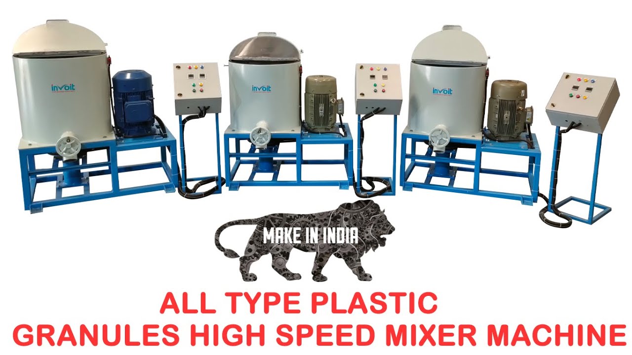 HIGH SPEED MIXER MACHINE/ PLASTIC HIGH SPEED MIXER/ GRANULES HIGH SPEED ...