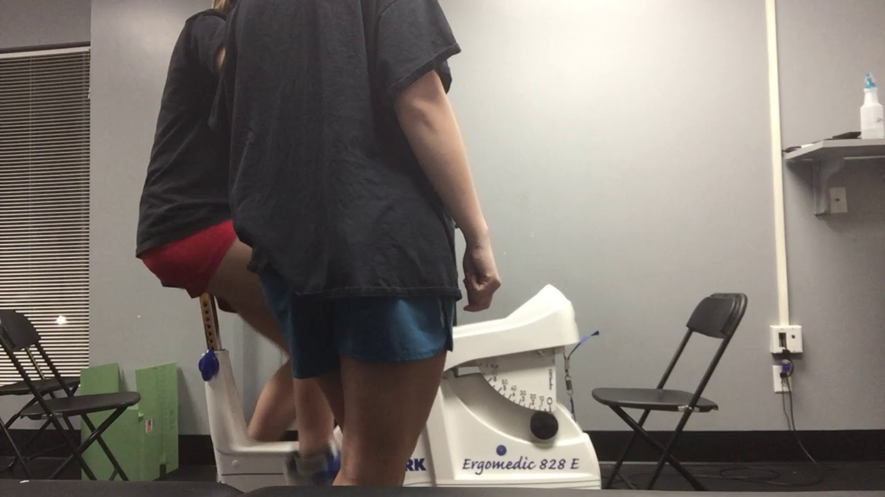 Submaximal Cycle Test Video - YouTube