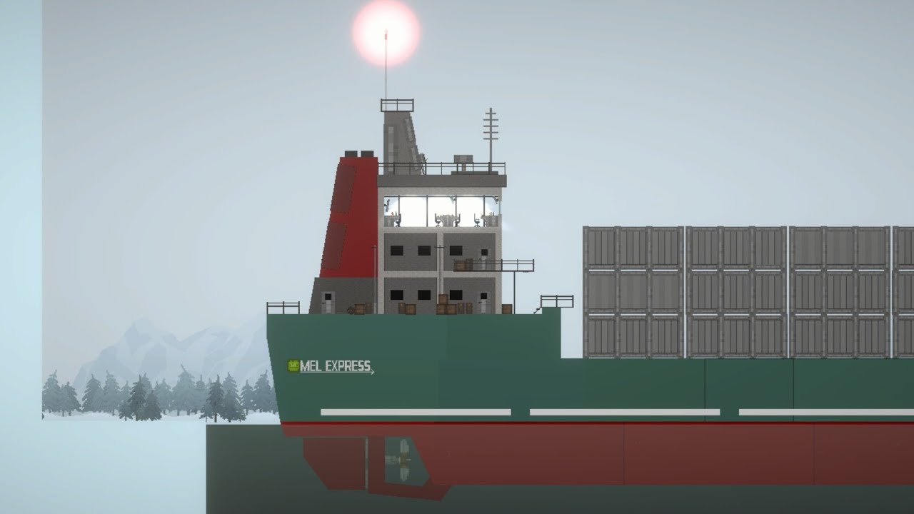 Cargo ship | Melon Sandbox - YouTube
