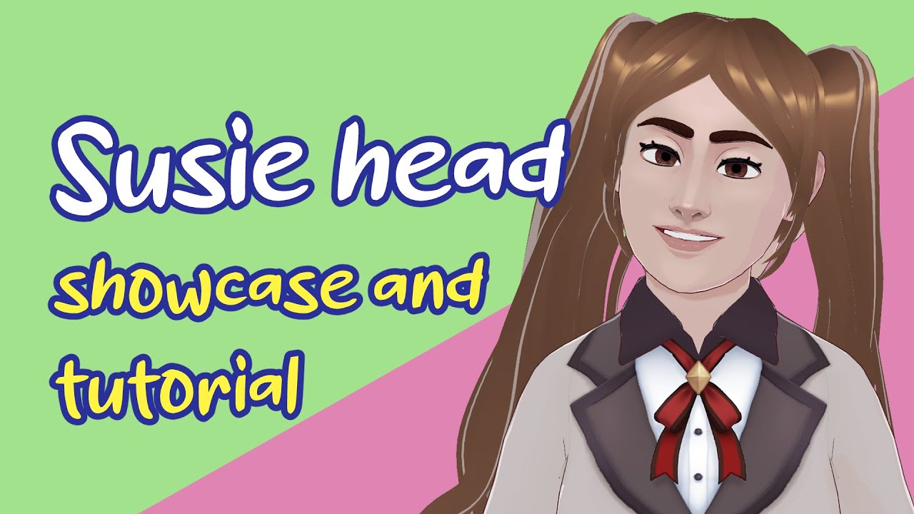 Susie Head model [Showcase and Tutorial] - YouTube