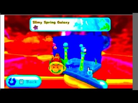 Super Mario Galaxy 2 Part 61 Slimy Spring Galaxy - YouTube