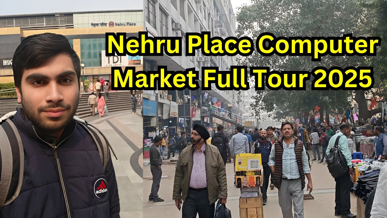Nehru Place Delhi Computer Laptop And Electronics Market Full Tour 2025 ...