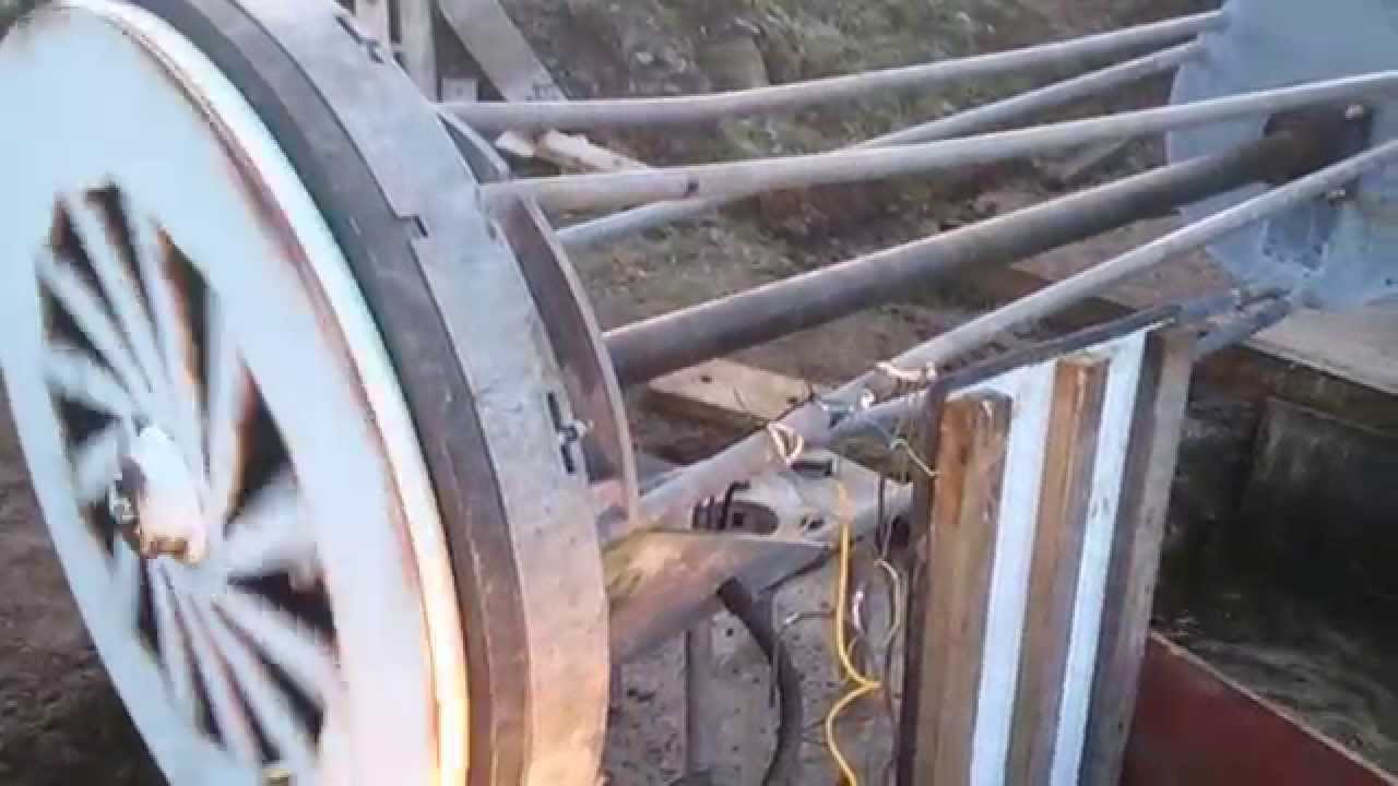 Water wheel experiment - YouTube