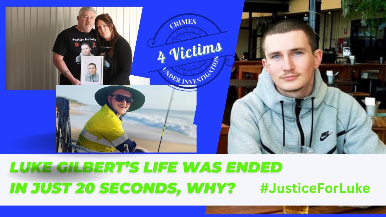 Gone in 20 seconds, Luke Gilbert's life was taken while out. #JusticeForLukeGilbert #LukeGilbert ...