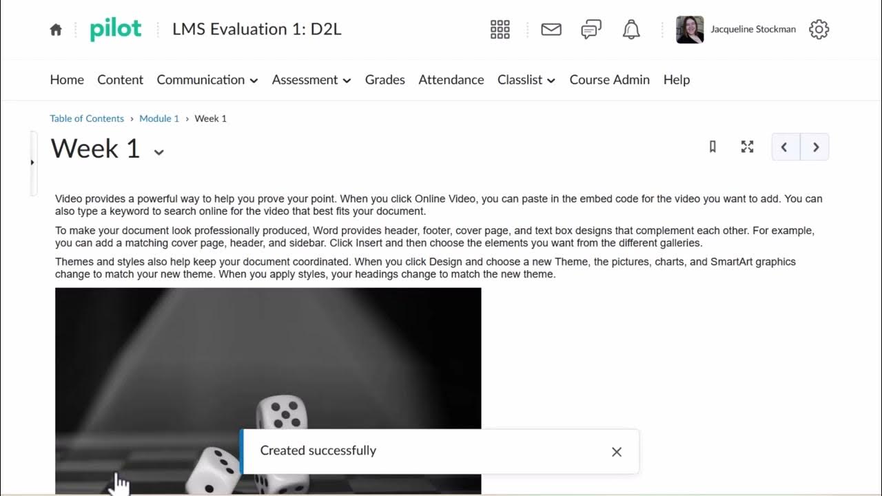D2L HTML Content Creation - YouTube