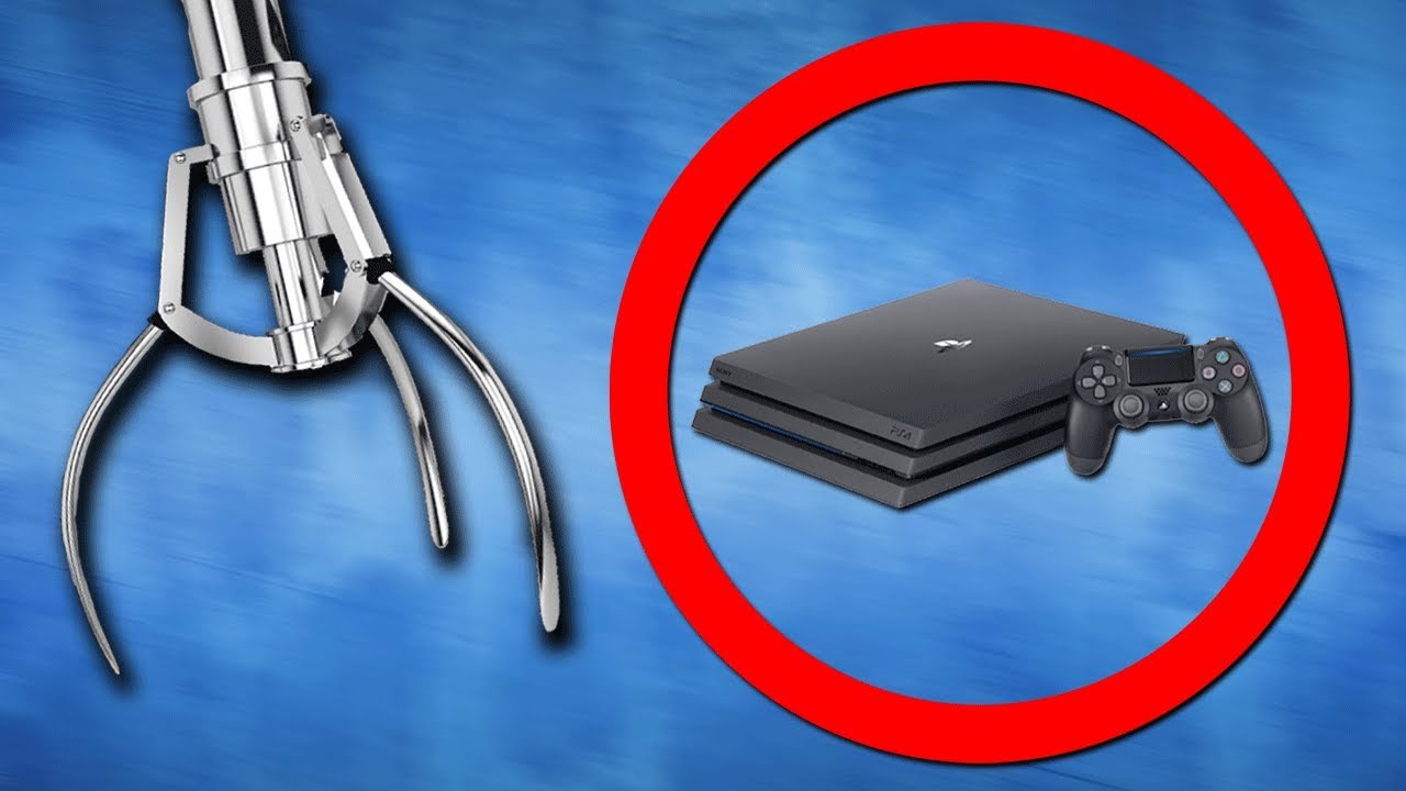 PS4 CLAW MACHINE!! - YouTube