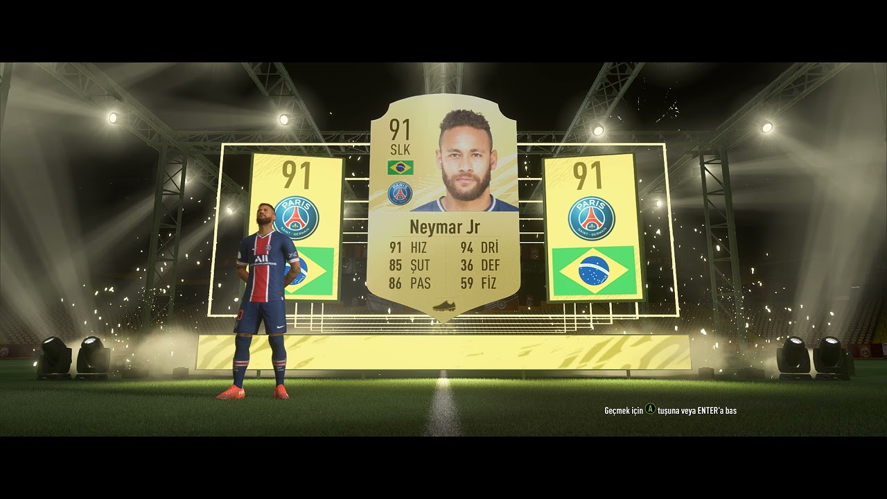 FIFA 21 FUT 91 Neymar J. 1140p - YouTube