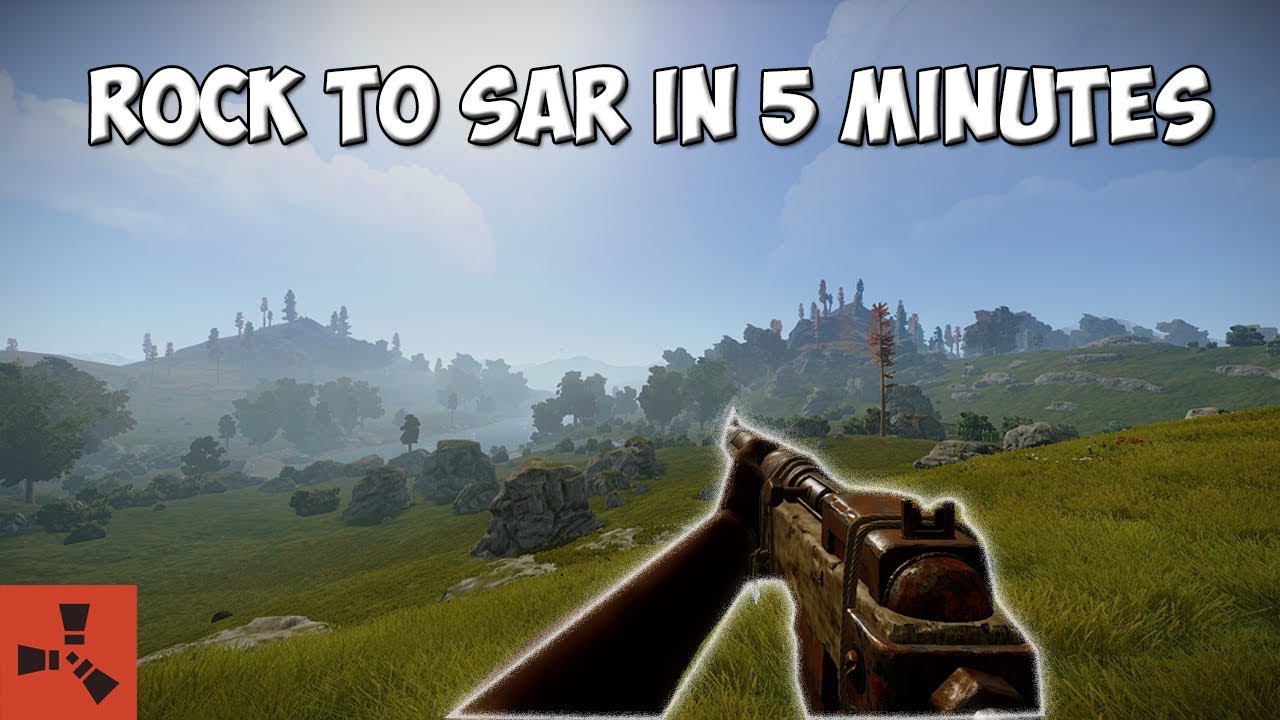 ROCK TO SAR IN 5 MINUTES! - Rust - YouTube