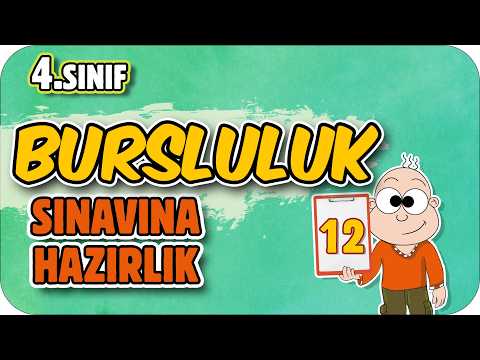 4. Sınıf Bursluluk Sınavına Hazırlık 👉🏻 Bölüm - 12 📚