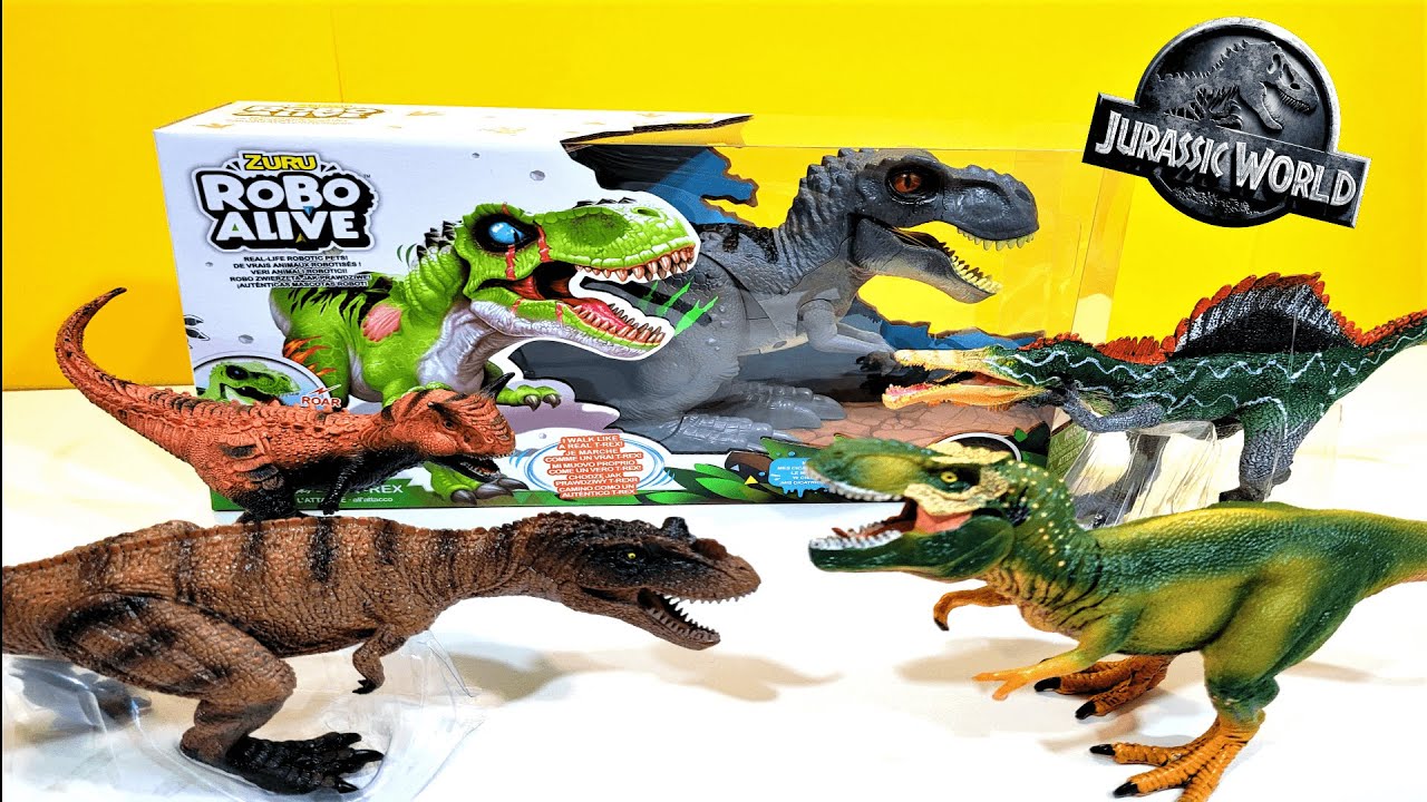 Robot T-REX Dinosaurios DINO ALIVE Unboxing - YouTube