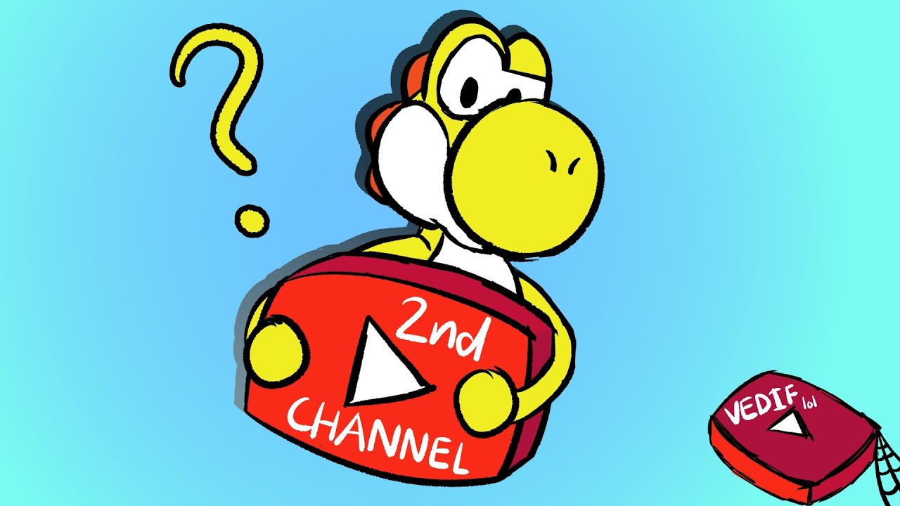 Why a 2nd Channel? (Speedpaint + Commentary) - YouTube