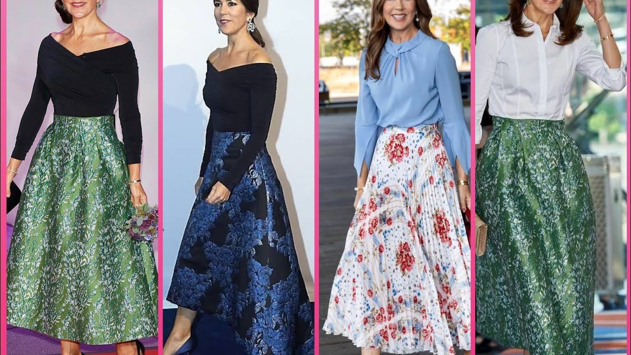 beautiful skart and top designs and new dress ideas princess marry ...