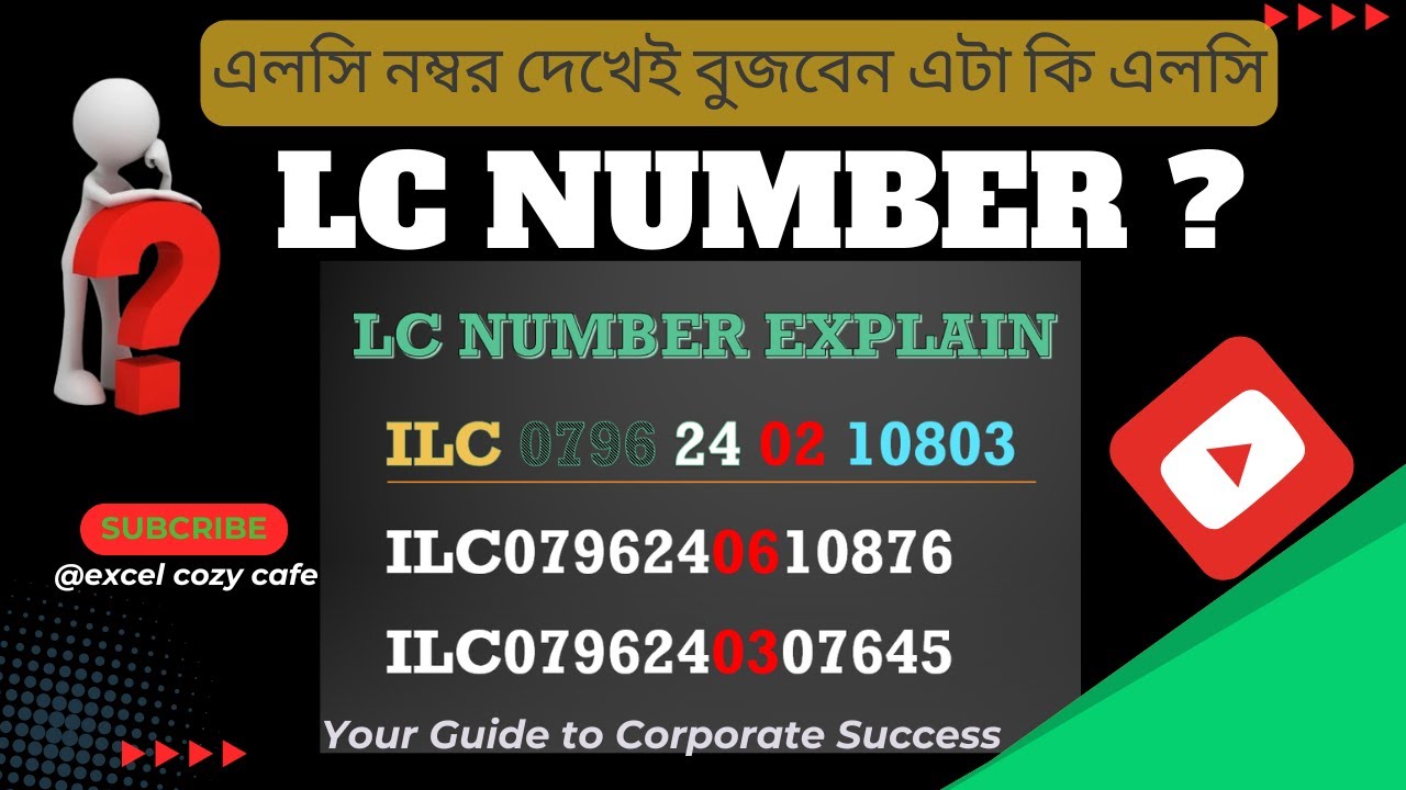 LC ||LETTER OF CREDIT NUMBER MEANING|| লেটার অফ ক্রেডিট নম্বর ...
