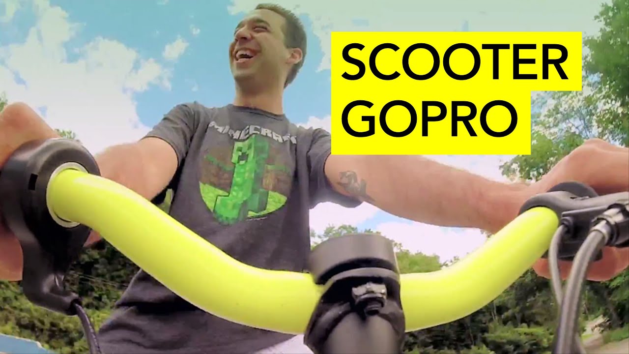 GOPRO - Riding a Pulse Electric Scooter - YouTube