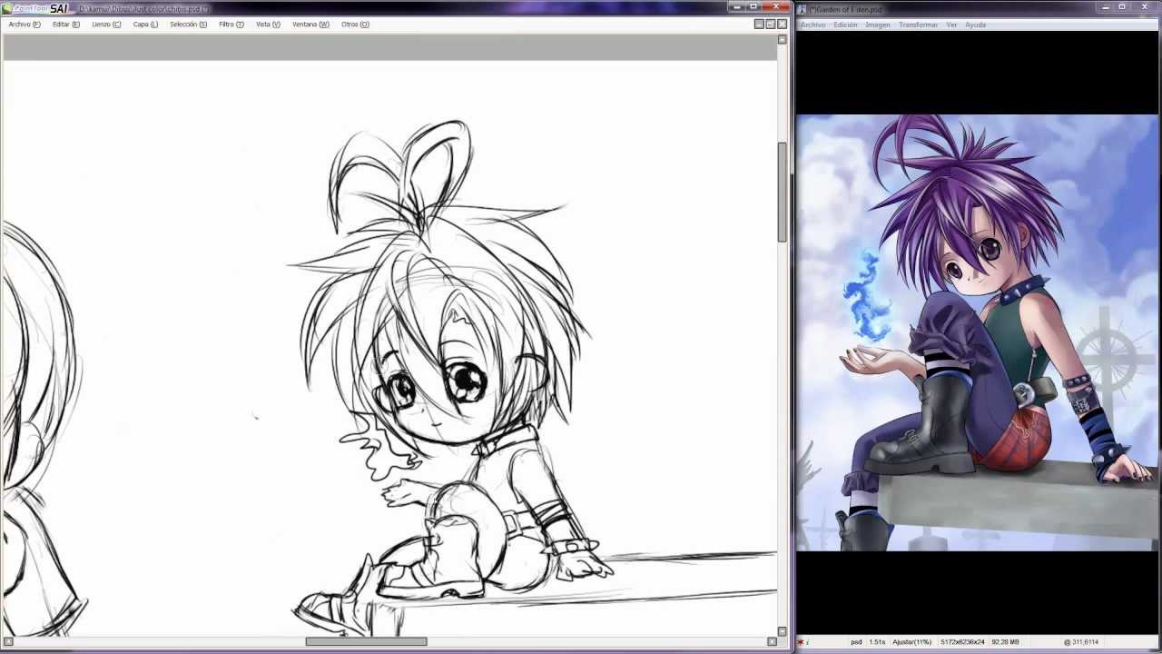 Aprende a dibujar manga con Kamui -Chibis- - YouTube