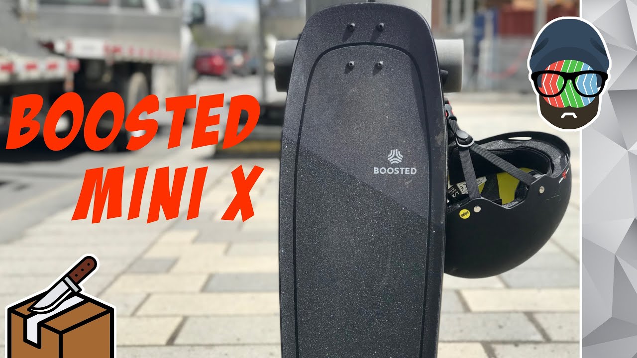Small, but quick! Boosted Mini X Electric Skateboard Unboxing - YouTube