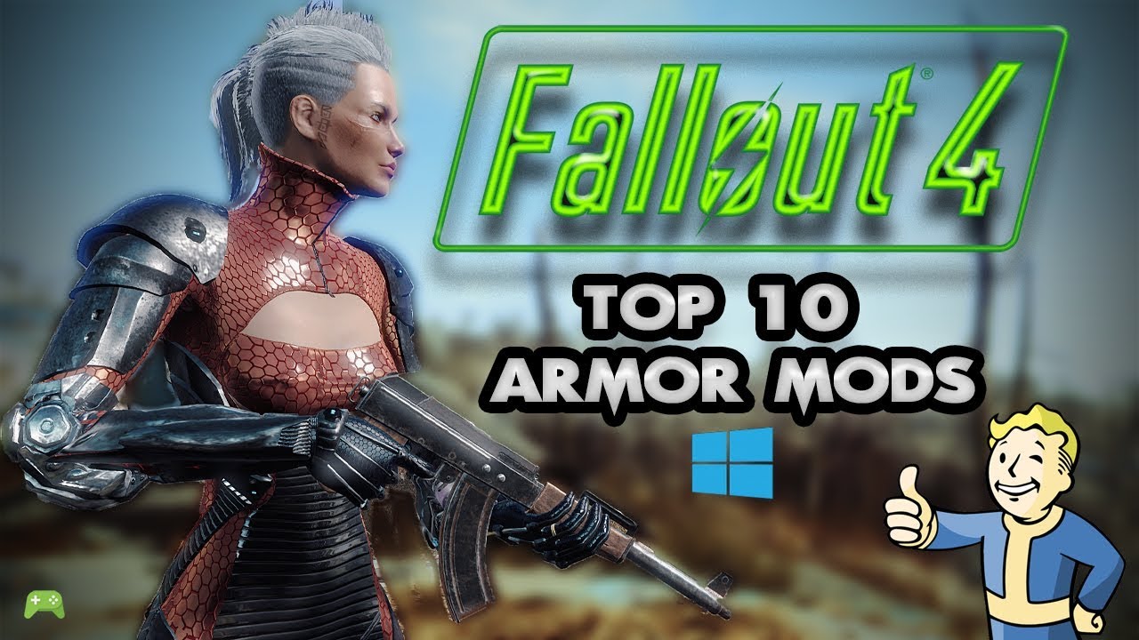 Fallout 4 Top 10 Armor mods showcase PC [HD] - YouTube