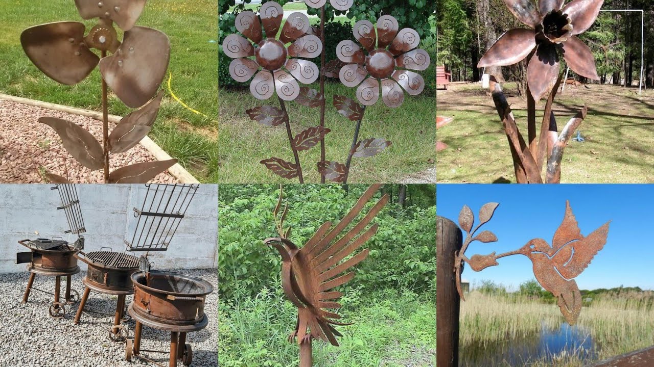 rusty metal art & craft | rusty metal craft and design #3 | welding ...