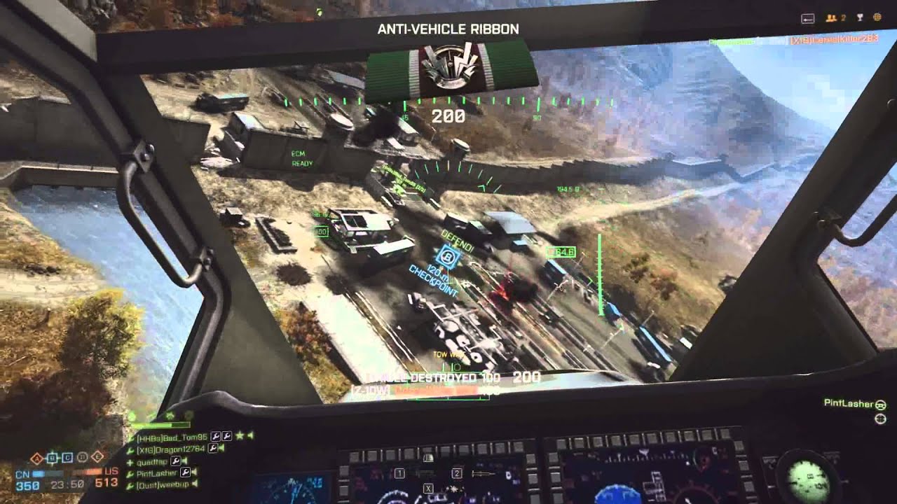 [Pilot4Hire] BF4 Attack Heli Montage #2 HQ60FPS - YouTube