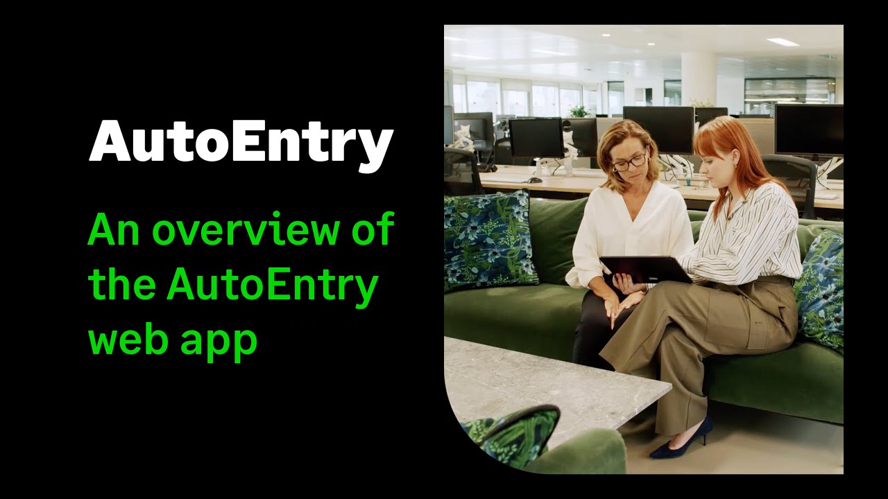 An overview of the AutoEntry web app - YouTube