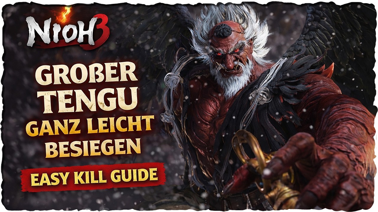 Nioh 3 – Großer Tengu – Easy Kill Boss Guide | Ganz leicht besiegen ...