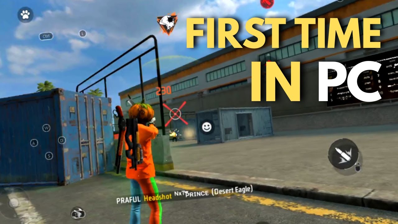 First time Playing free fire in PC | How to Play Free Fire In PC 🖥️ ...