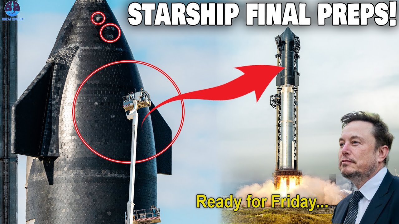 Starship final preps for Friday launch, FAA license progress and unique ...